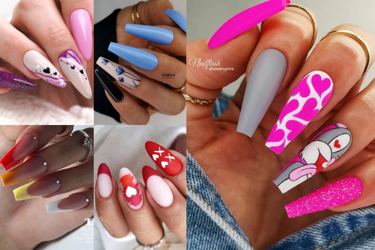 Unghie colorate: Ecco qual è il French multicolor più bello di sempre.