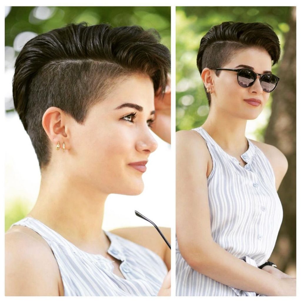 Pixie cut rasato e con ciuffo, foto e video per scegliere il proprio stile